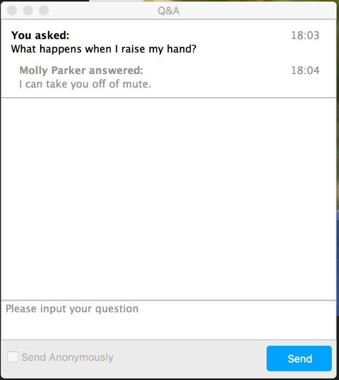 Let's Make Better Use of the Chat Box - Global Learning Partners
